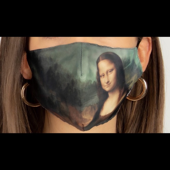 Accessories | Mona Lisa Face Mask | Poshmark